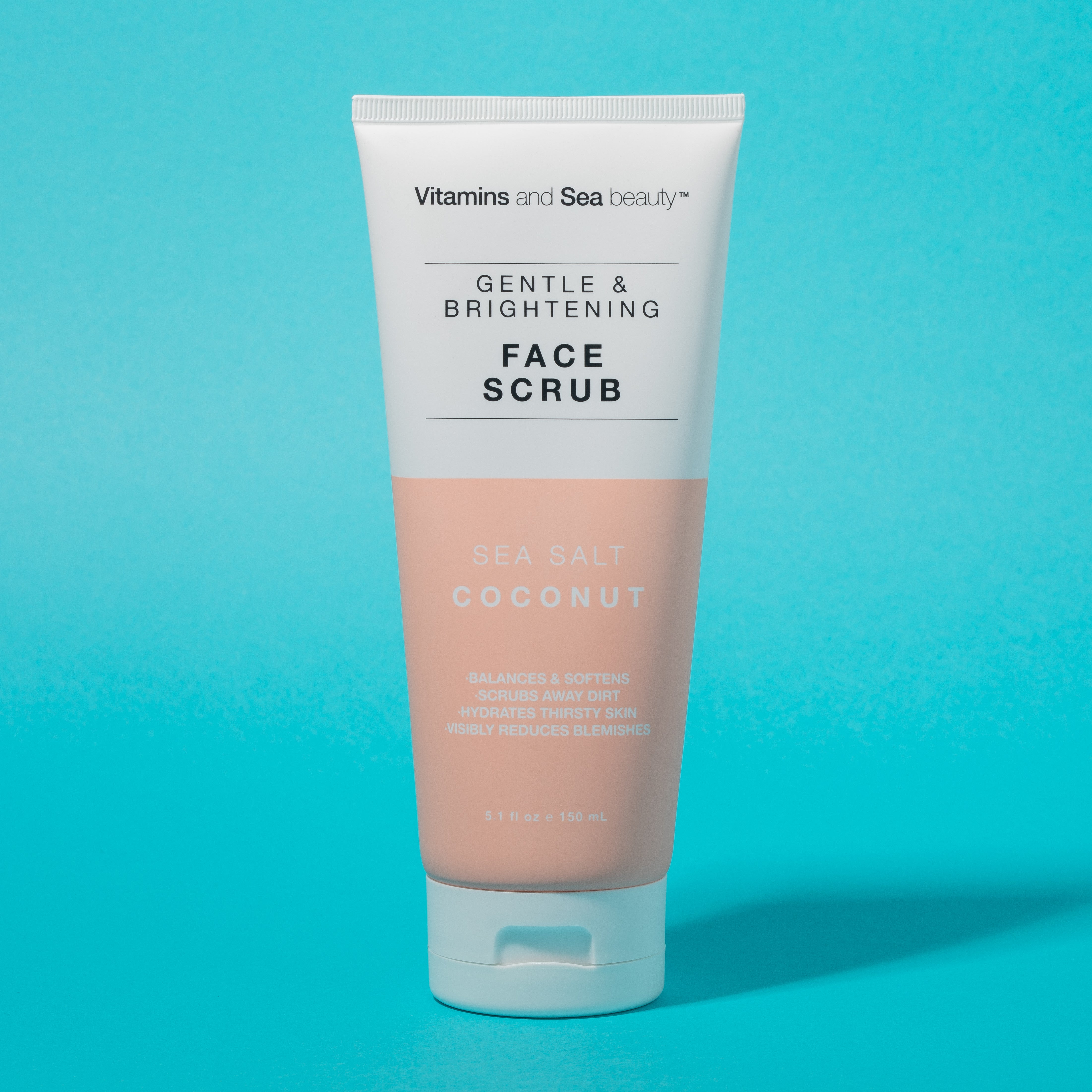 Sea Salt And Coconut Gentle And Brightening Scrub Vitamins And Sea Beauty®