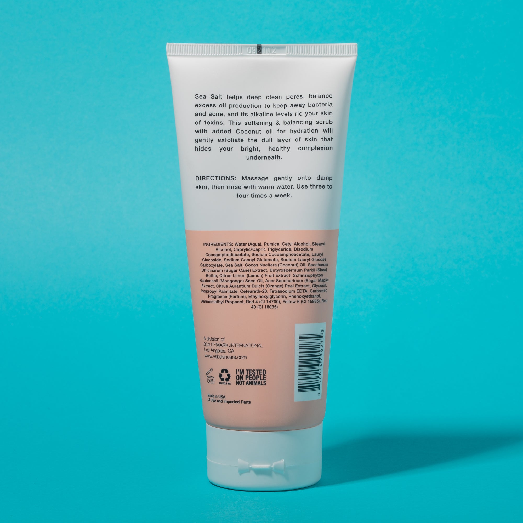 Sea Salt And Coconut Gentle And Brightening Scrub Vitamins And Sea Beauty®